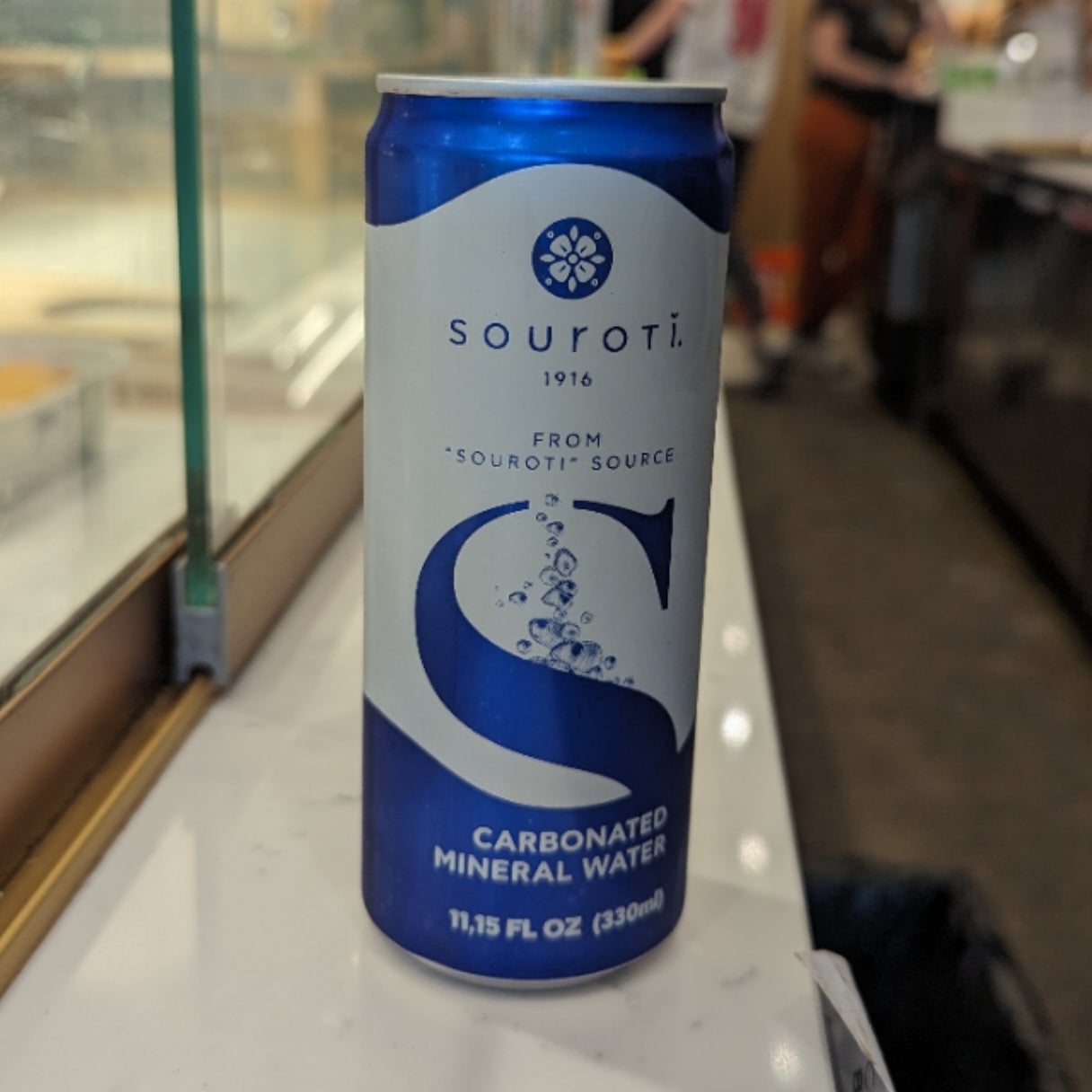 Souroti Carbonated Mineral Water 330ml | Anthos Bakery & Café